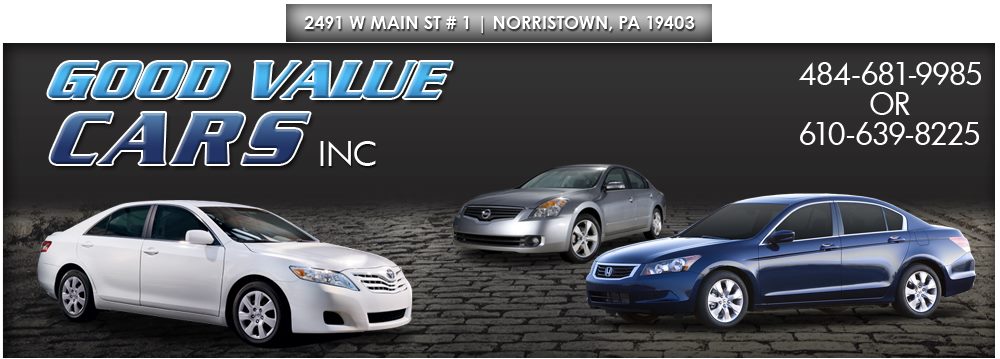 Good Value Cars Inc in Norristown, PA | Rated 5 Stars | Kelley Blue Book