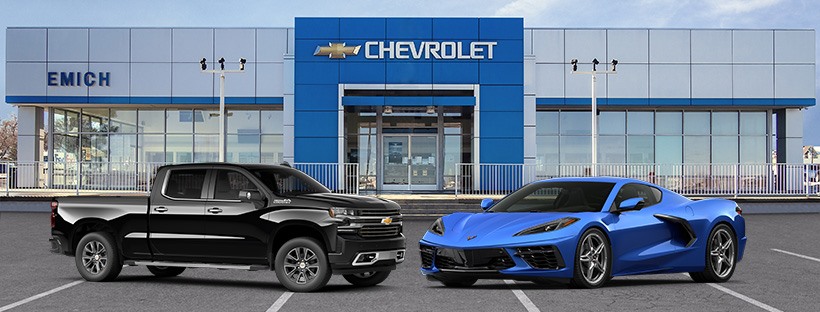 Emich Chevrolet in Denver, CO | Rated 4.7 Stars | Kelley Blue Book