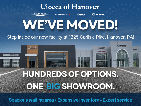 Ciocca Chrysler Dodge Jeep Ram of Hanover in Hanover, PA | 97 Cars ...