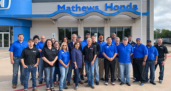 Mathews Honda of Paris in Paris, TX | Rated 5 Stars | Kelley Blue Book