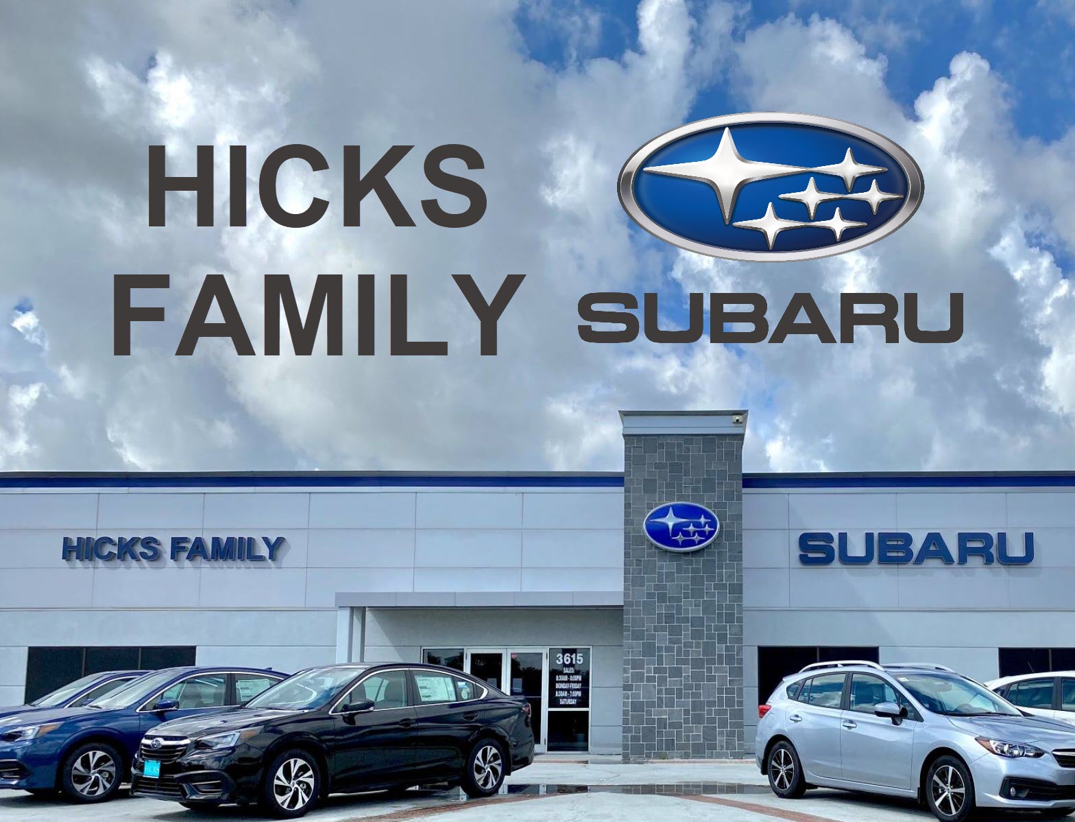 Hicks Family Subaru in Corpus Christi, TX | Rated 5 Stars | Kelley Blue ...