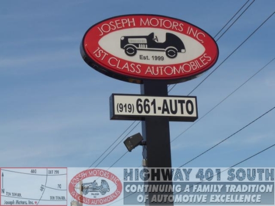 Joseph Motors, Inc. in Raleigh, NC | 56 Cars Available | Autotrader