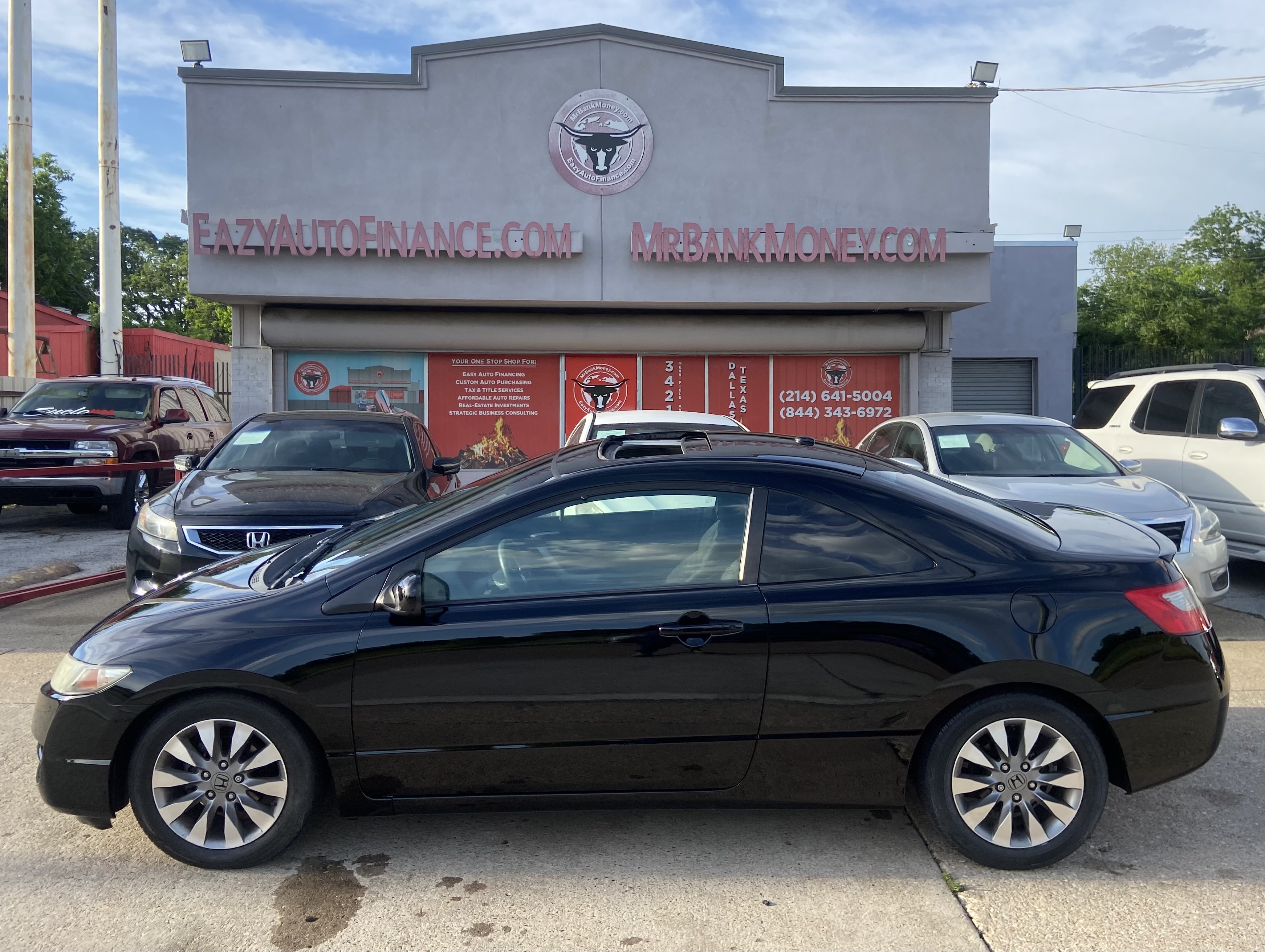 Honda Civic 2009 Black 2 Door