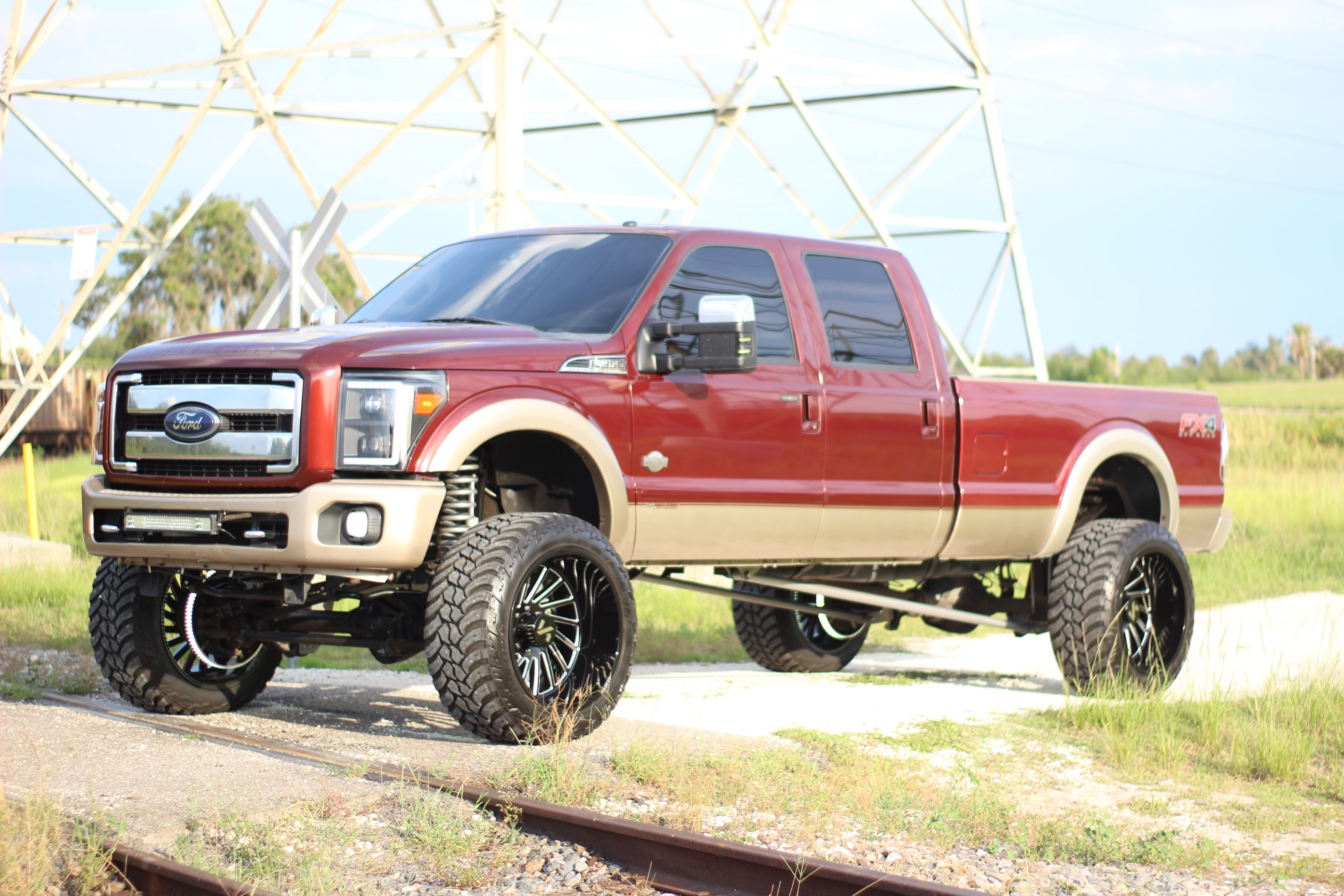 Ford F350 King Ranch Lifted