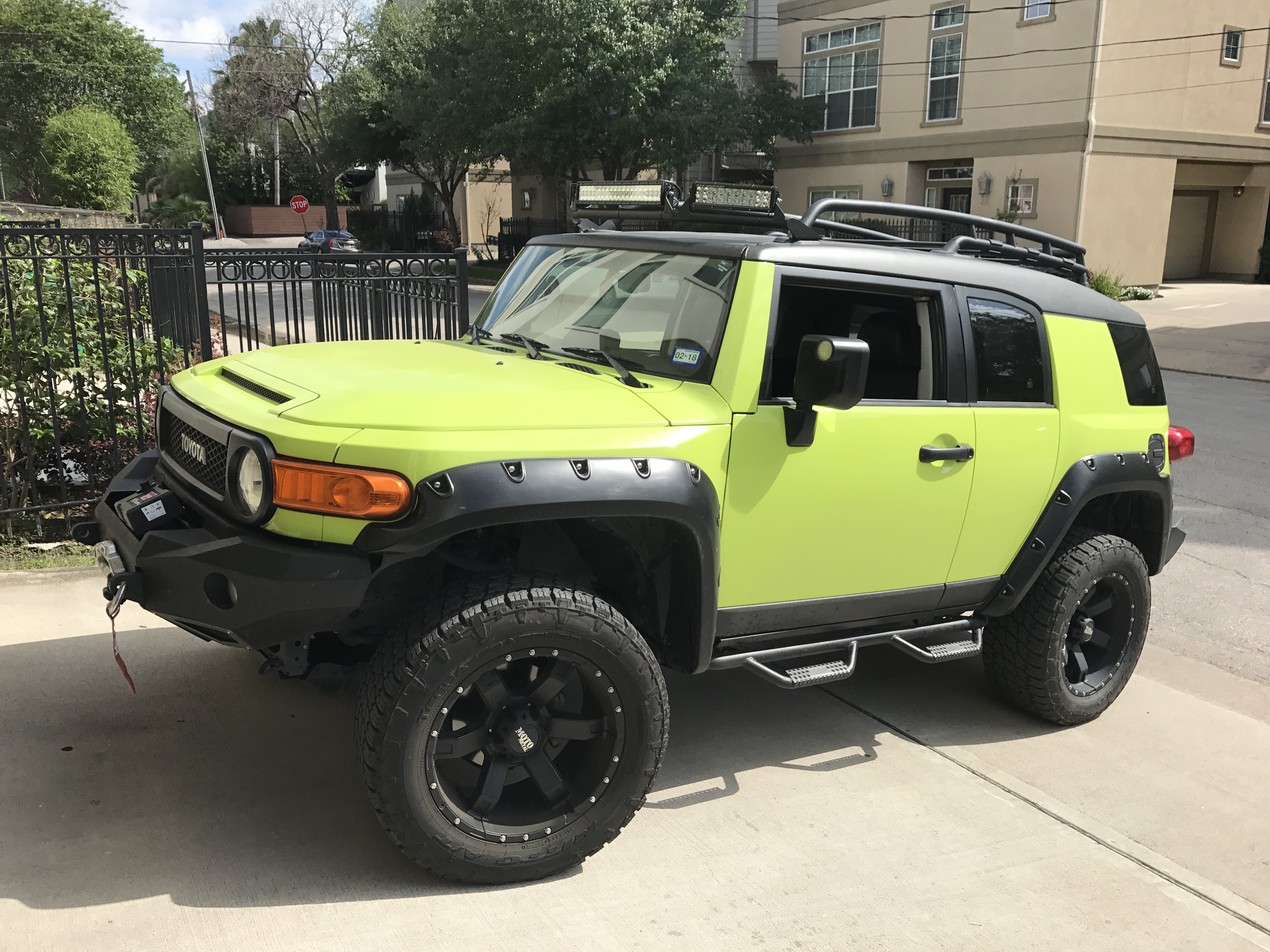 Toyota Fj Cruiser Green