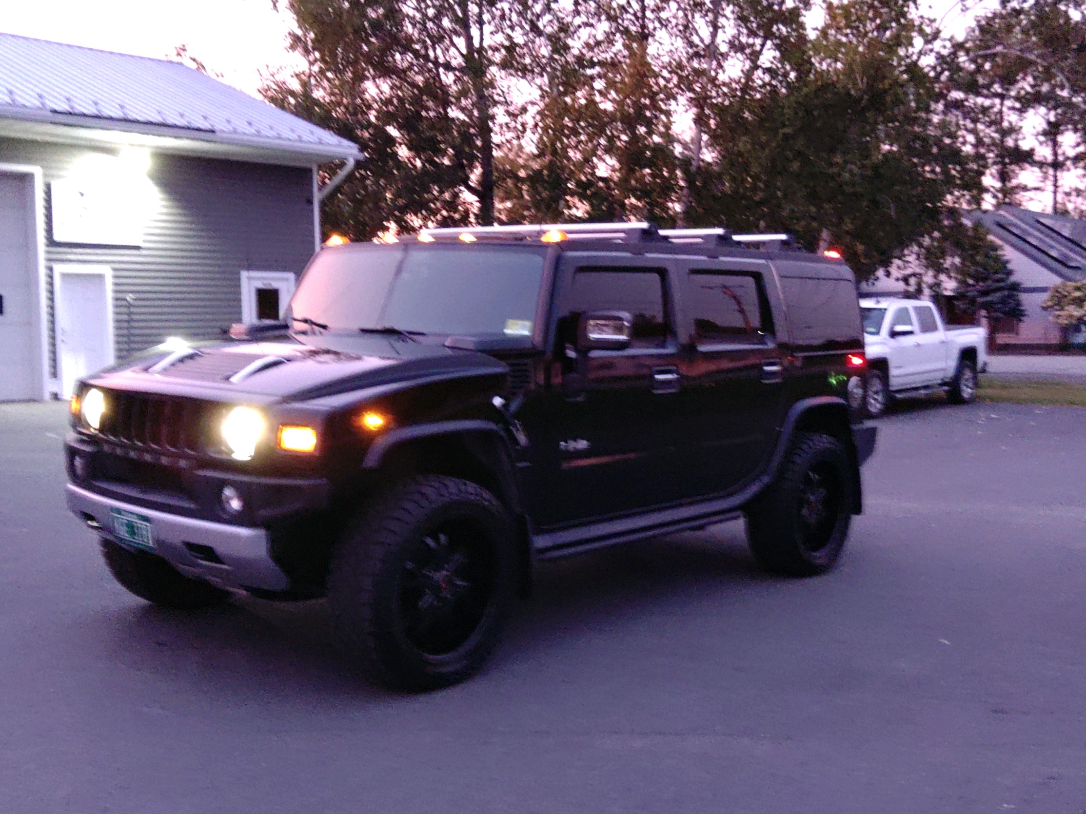Black Hummer H2 Rims