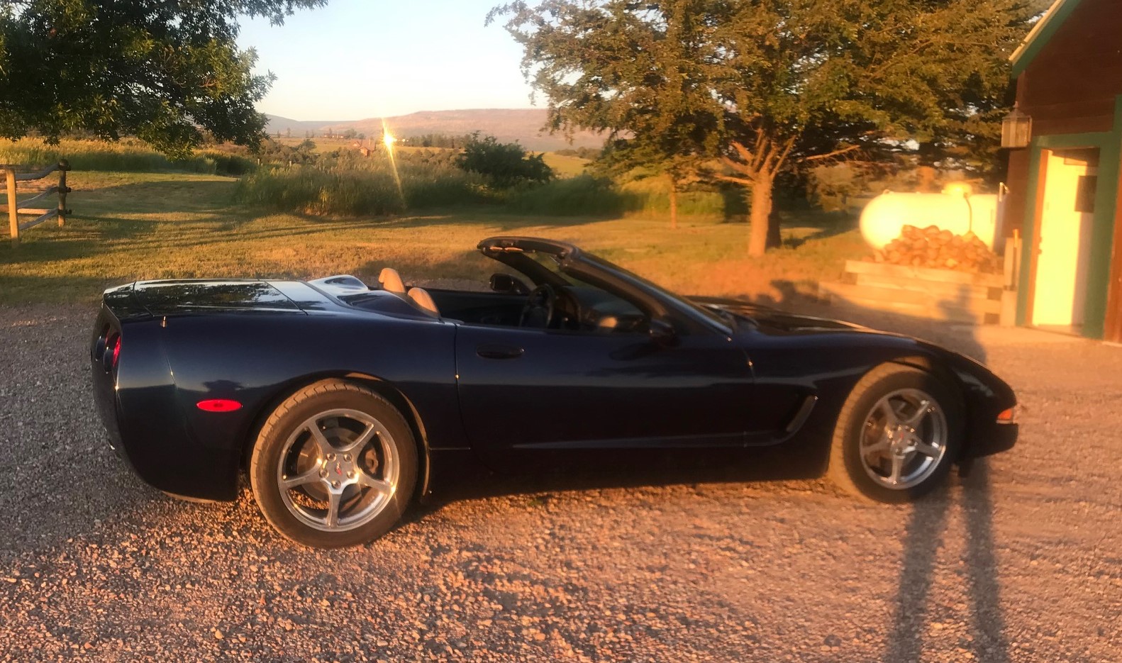 C5 Corvette Convertible Black