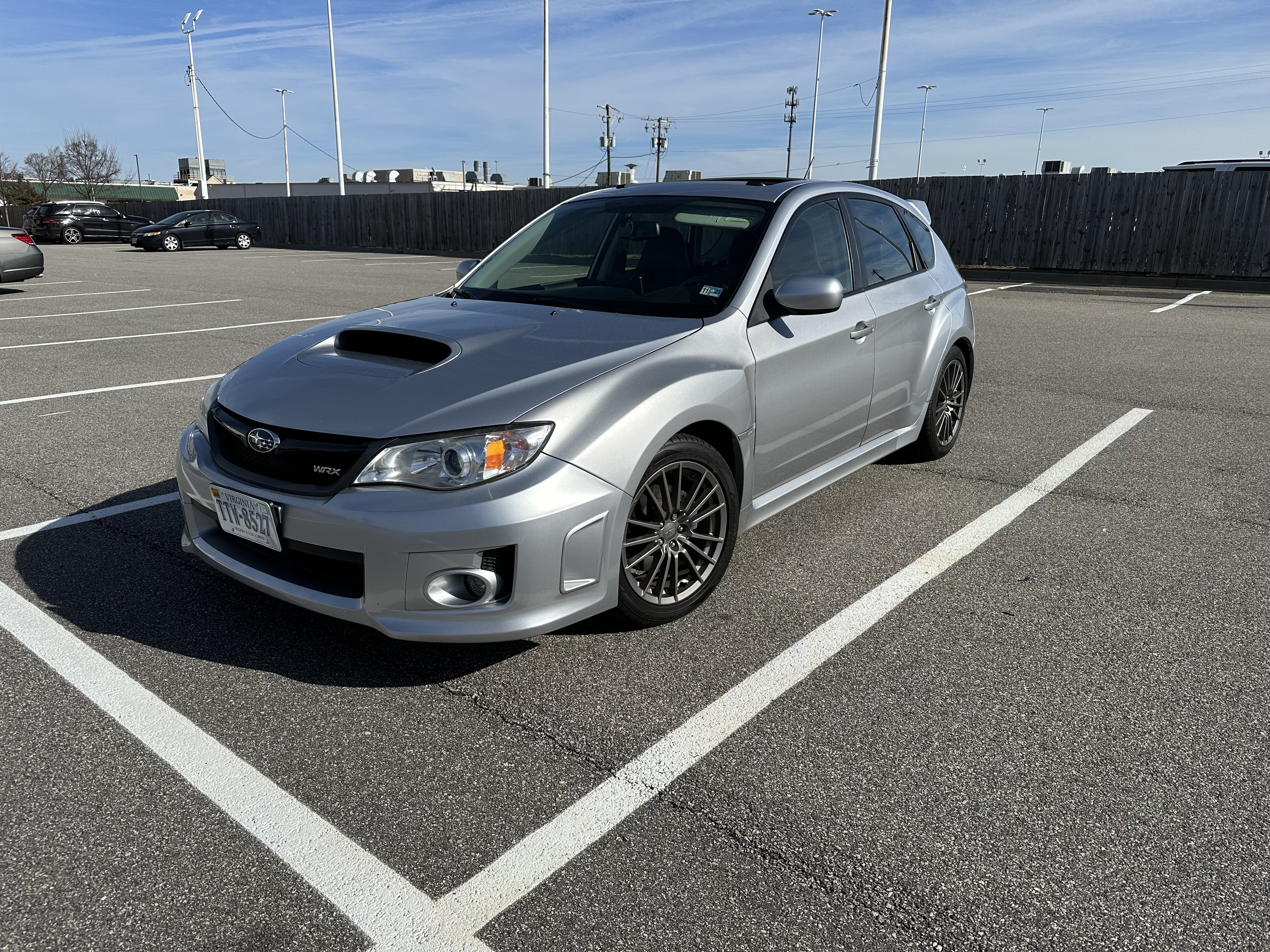 Ice Silver Sti Hatchback