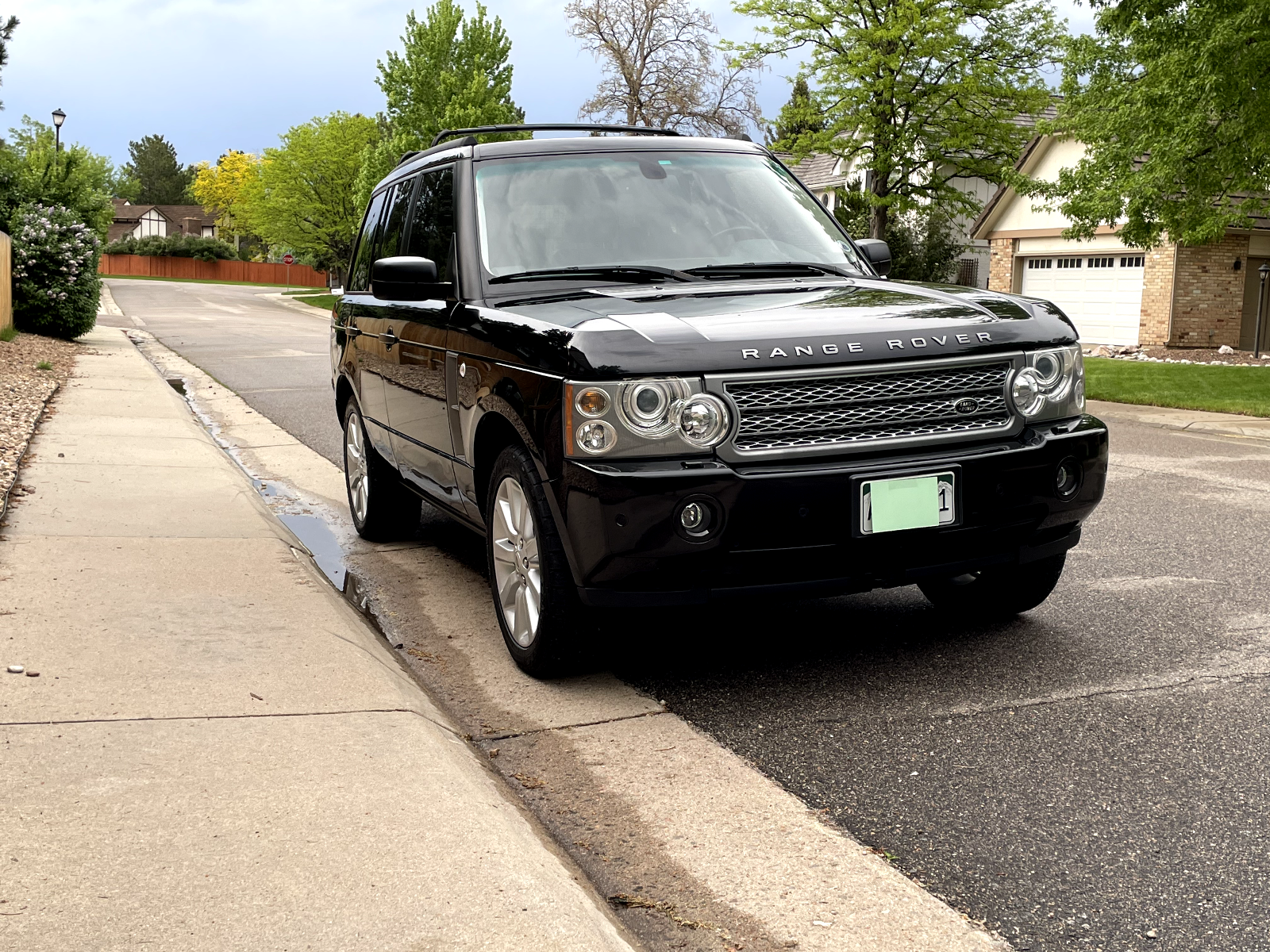 2008 Range Rover Supercharged Black