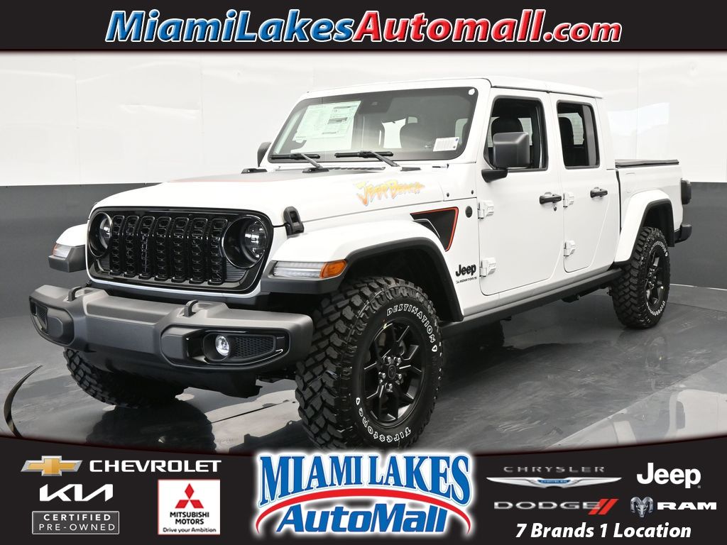 Pre-Owned 2024 Jeep Gladiator 4D Crew Cab in Miami Lakes #JW5816 ...