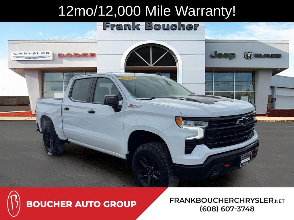 Pre-Owned 2023 Chevrolet Silverado 1500 LT Trail Boss 4D Crew Cab in ...