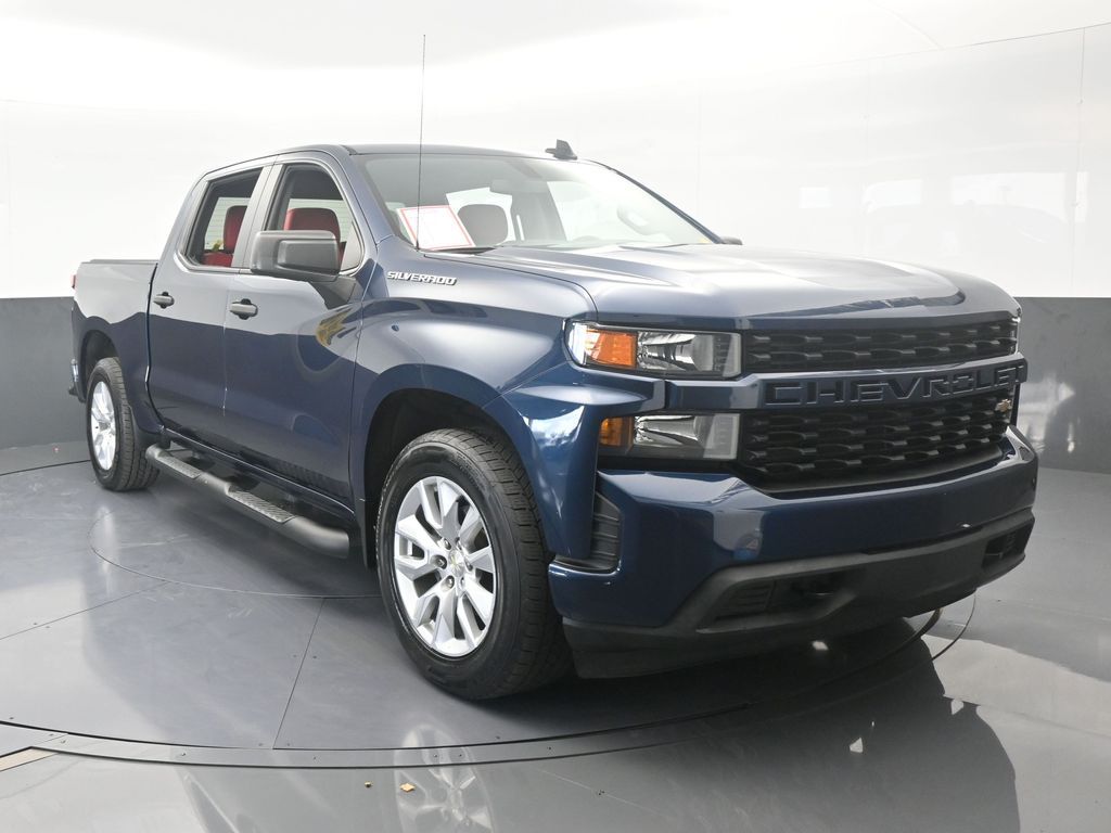 Pre-Owned 2020 Chevrolet Silverado 1500 Custom 4D Crew Cab in Miami ...
