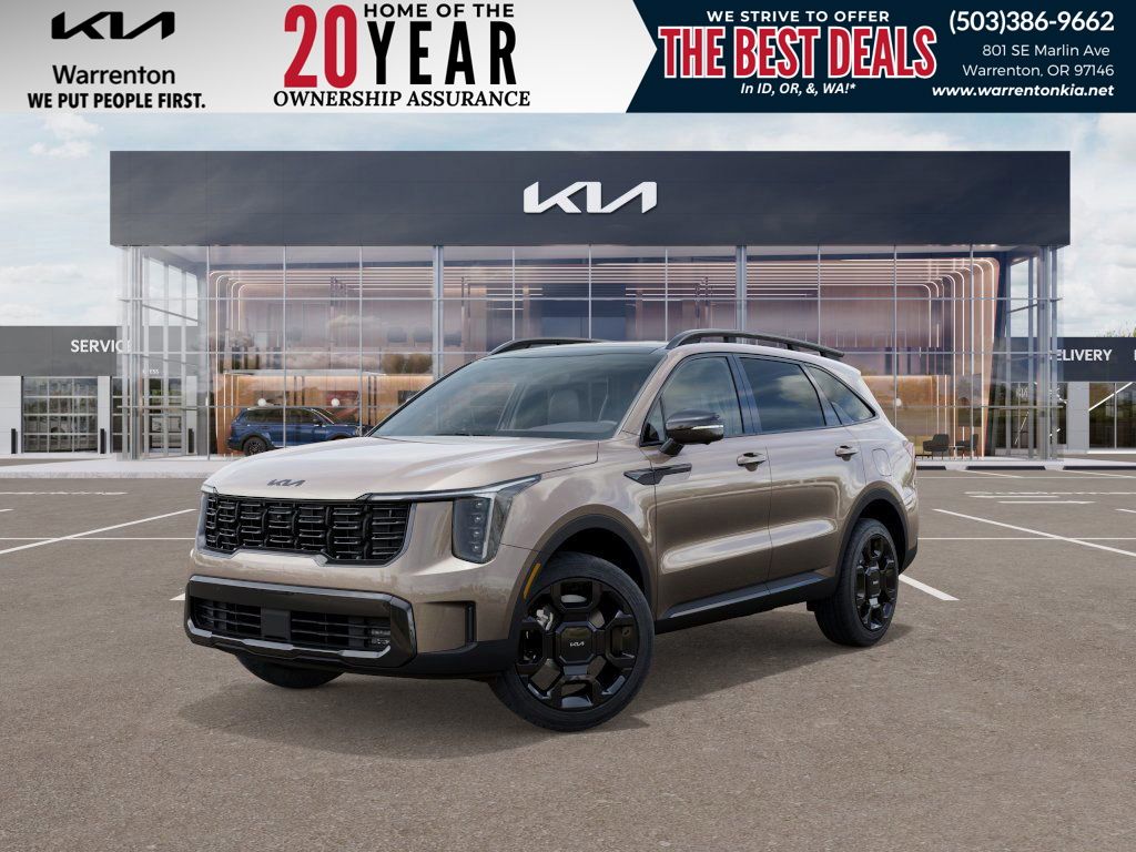New Volcanic Sand 2026 Kia Sorento Hybrid X-Line SX Prestige for Sale ...