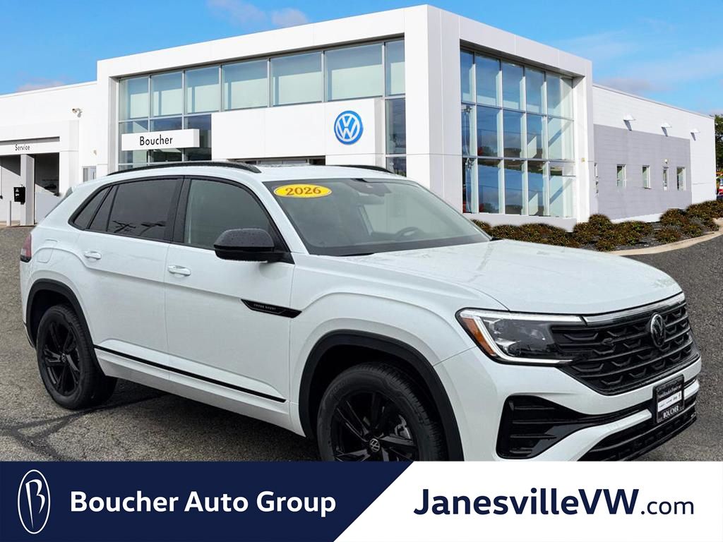 New 2026 Volkswagen Atlas Cross Sport 2.0T SEL R-Line Black 4D Sport ...