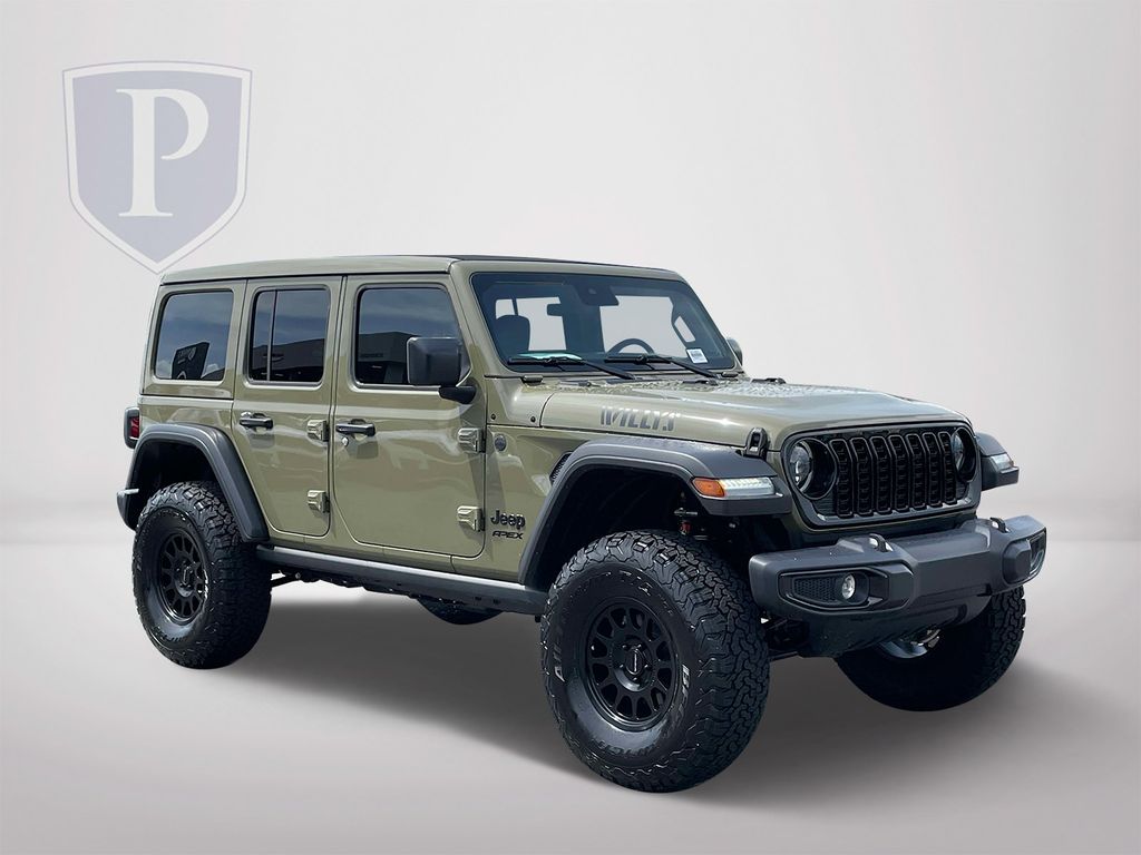 New 2025 Jeep Wrangler Willys Apex 4D Sport Utility in Kernersville #511071 | Parks Automotive Group