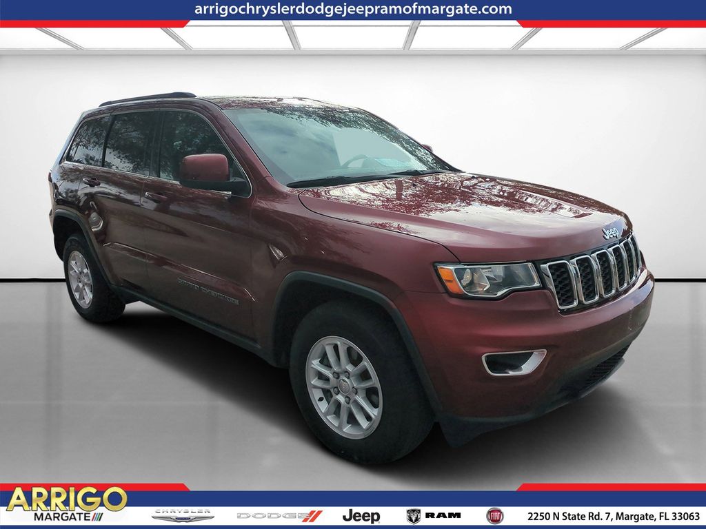 Used Velvet Red Pearlcoat 2020 Jeep Grand Cherokee Laredo E for Sale in ...