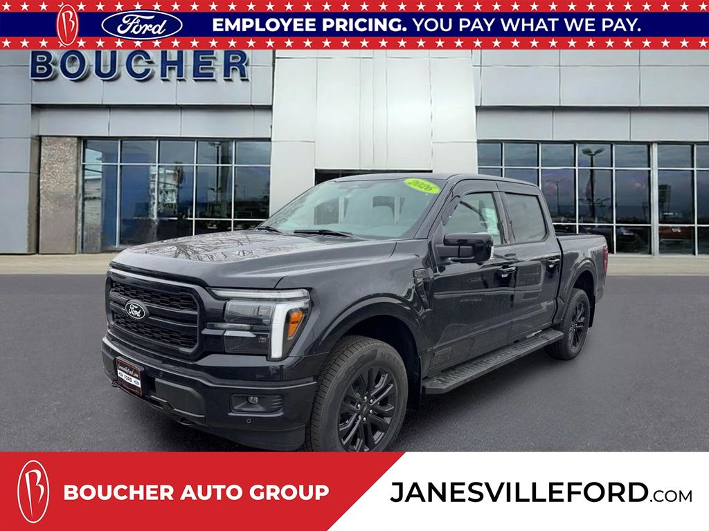New 2026 Ford F-150 Lariat SuperCrew® in Wisconsin | Boucher Auto Group ...