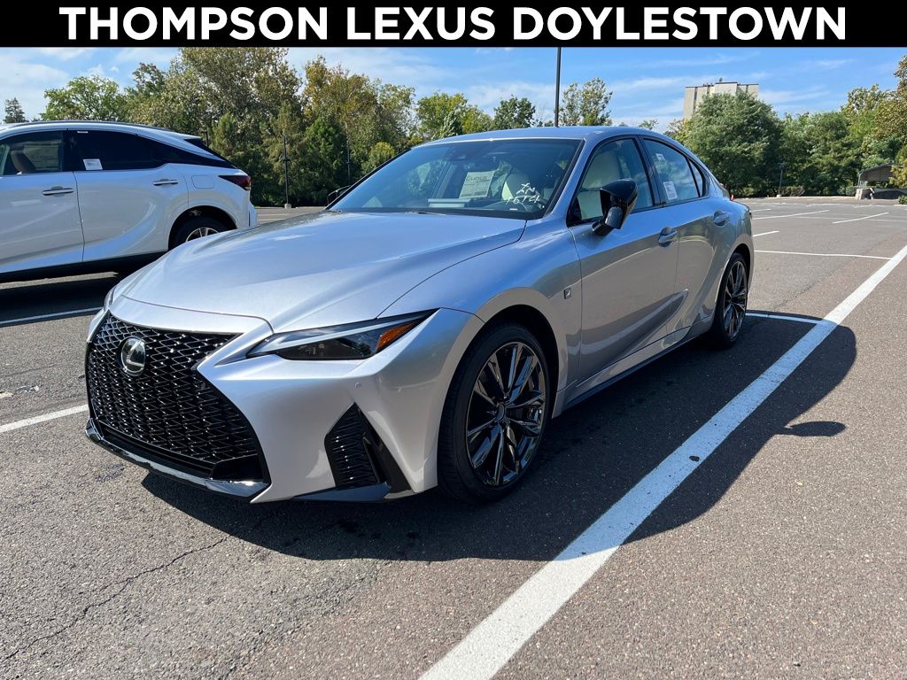 New 2025 Lexus IS 350 F SPORT AWD AWD 4-DOOR SEDAN in Willow Grove # | Thompson Lexus Willow Grove