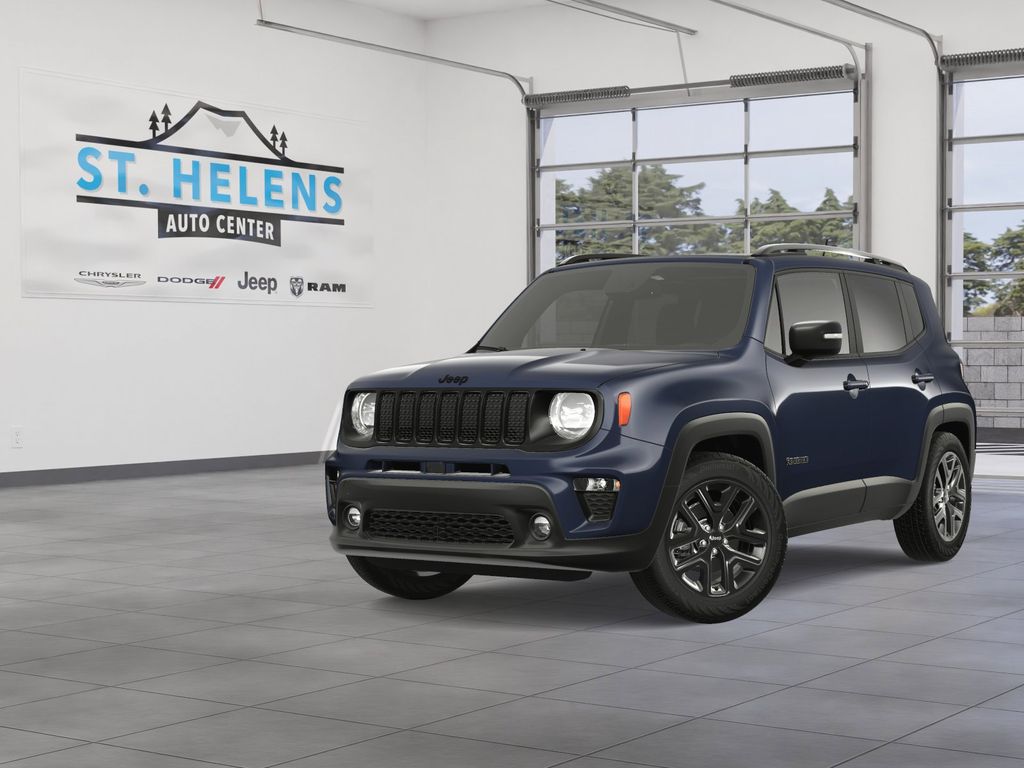 Used Slate Blue Pearlcoat 2023 Jeep Renegade Altitude for Sale in ...