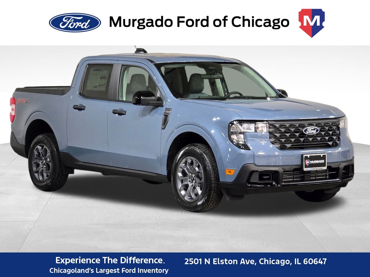 New Azure Gray Metallic 2025 Ford Maverick XLT for Sale in Murgado Ford ...