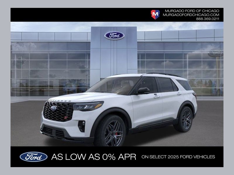 New Space White Metallic 2026 Ford Explorer ST for Sale in Murgado Ford ...