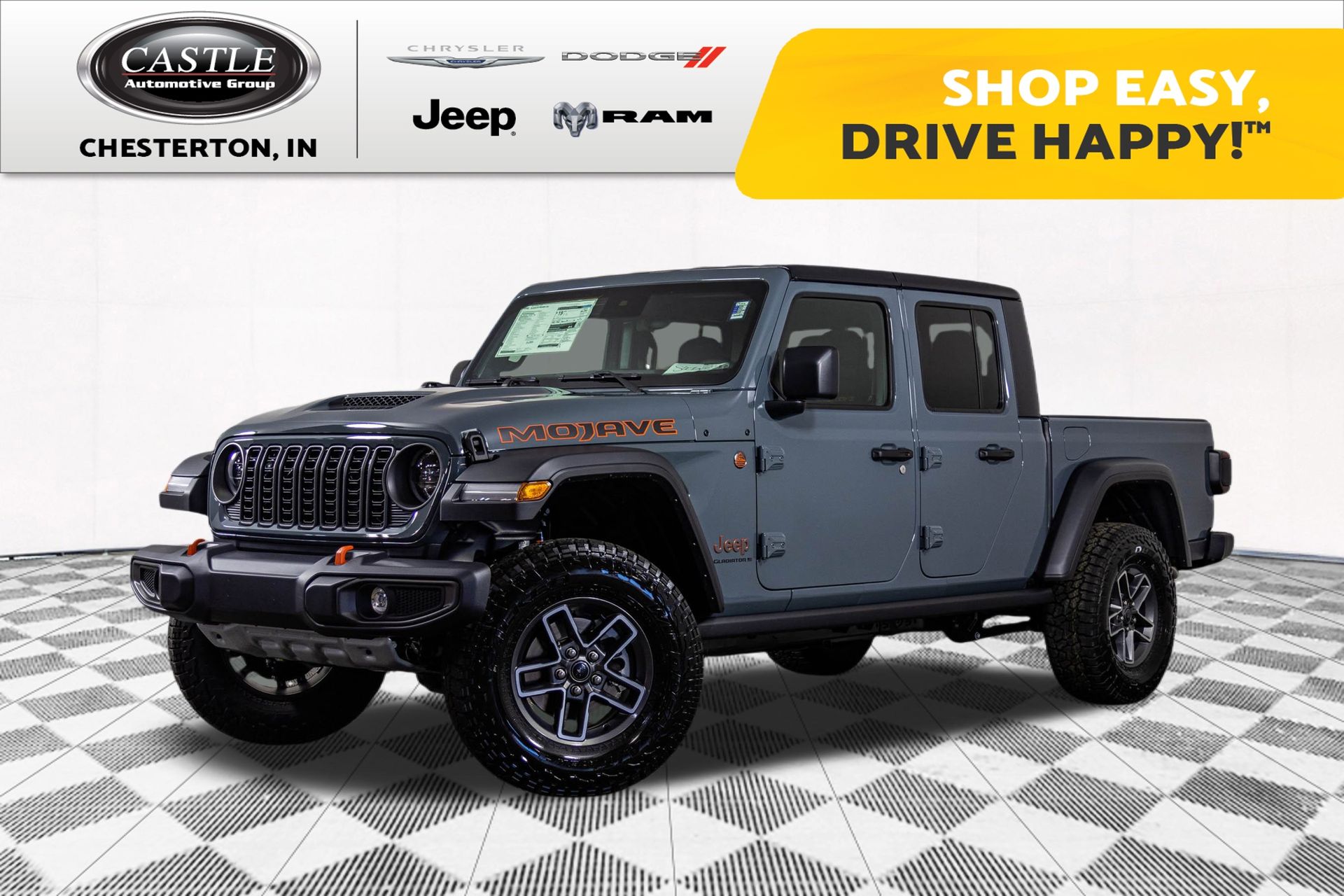 New Anvil Clearcoat 2025 Jeep Gladiator Mojave for Sale in Chesterton ...